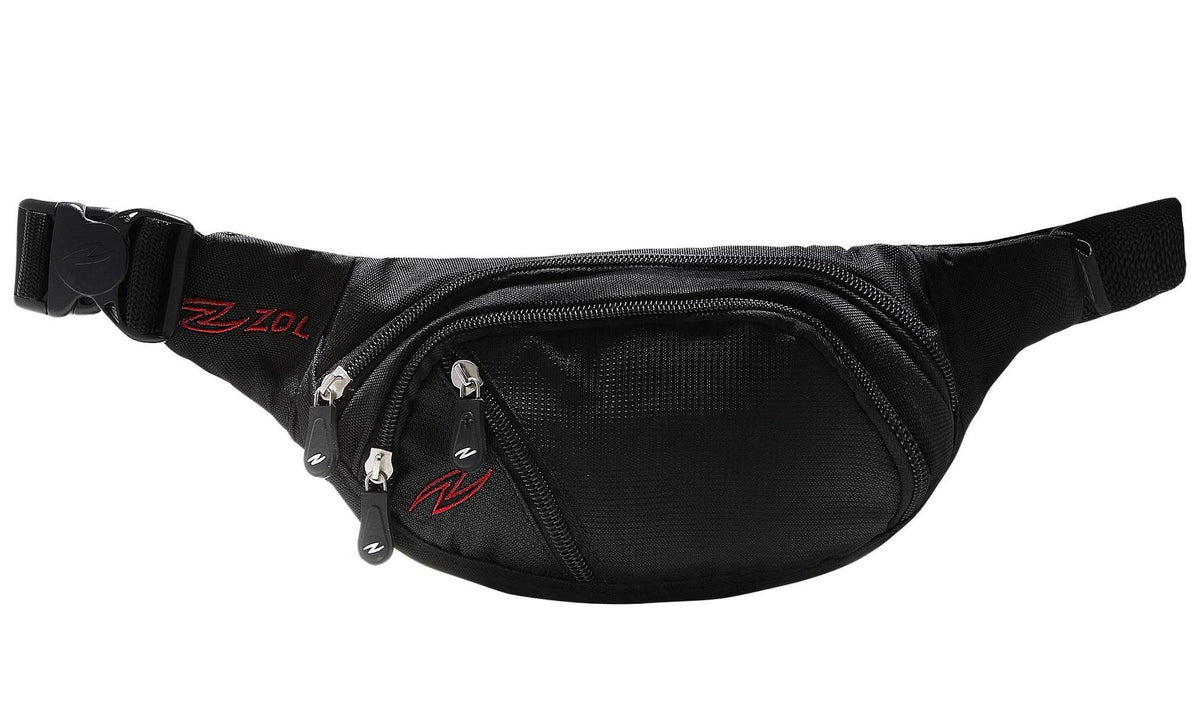 Zol Classic Medium Sport and Travel Fashion Fanny Pack Men Women Waist ...